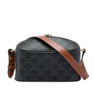Celine Pre-owned Schultertasche aus beschichtetem Canvas - - Pre-owned - Damen - Braun - ONE SIZE