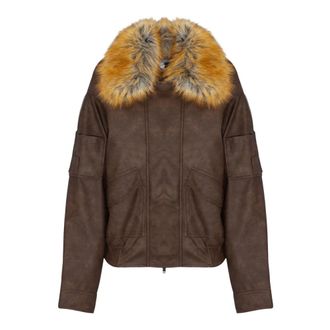 S.W.O.R.D 6.6.44 Fliegerjacke - - Jackets - Damen - Braun - M
