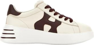 Hogan Low-Top Sneaker - Rebel H564 H Sneakers - Gr. 35,5 (EU) - in Beige - f&uuml;r Damen