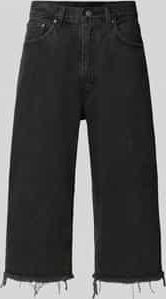 Levi's Relaxed Fit Bermudas mit Fransen Modell 478 BAGGY CAPRI