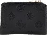 Guess Porte-monnaie monogramm&eacute; effet cuir