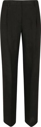 Lardini Femme, Pantalons, Noir, Taille: 40 FR Pleated Pantalons