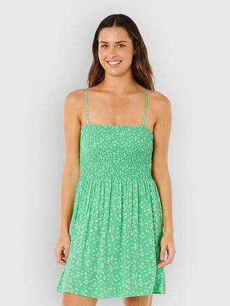 Rip Curl Surf Side Shirred Kleid light green