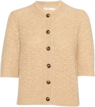Inwear Femme, Pulls, Beige, Taille: 34 FR Gilet à manches courtes Ginger Root Melange