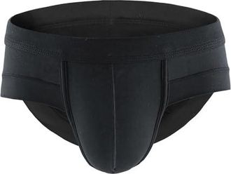 Generic Slip court pour homme - Couleur unie - S&eacute;chage rapide - Taille &eacute;lastique - Sous-v&ecirc;tements pour homme - Confortable - Coupe id&eacute;ale pour le quotidien - 