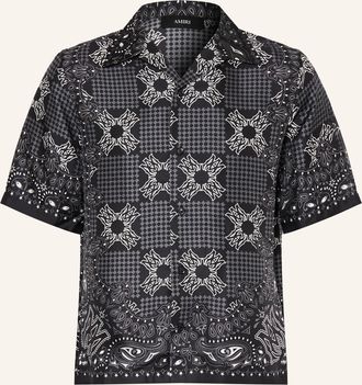 Amiri Amiri Resorthemd Comfort Fit Aus Seide schwarz