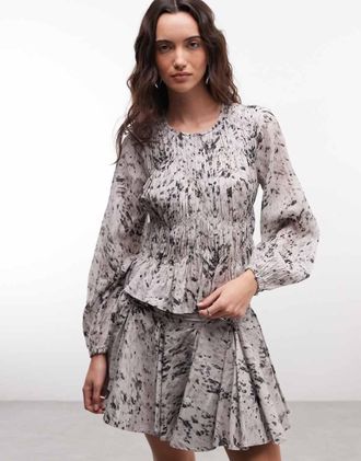 AllSaints Melani - Top - &Eacute;cru-Blanc