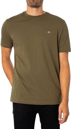 GANT SS Shirt Manches Courtes Original, Racing Green, XXL Homme