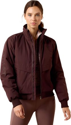 Ariat Womens Stable 2.0 Insulated Jacket Long Sleeve in Chocolate Plum, Size 2X-Large, by Ariat