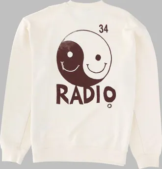 Paul Smith Organic Cotton Oversized Sweatshirt - White