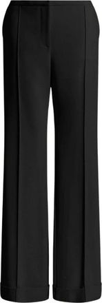 Alberta Ferretti Femme, Pantalons, Noir, Taille: 40 FR Pantalon de tailleur Cady