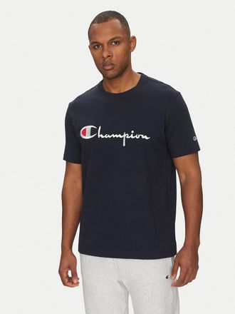 Champion T-Shirt 221621 Dunkelblau Standard Fit