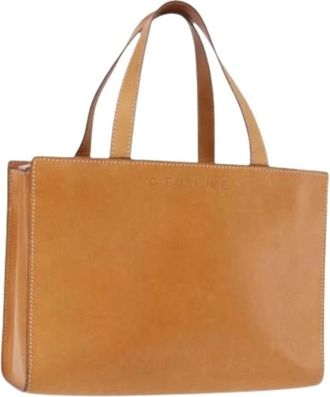 Celine Sac &agrave; main vintage Pre-owned - Femme - Pre-owned - Brun - Taille: ONE Size