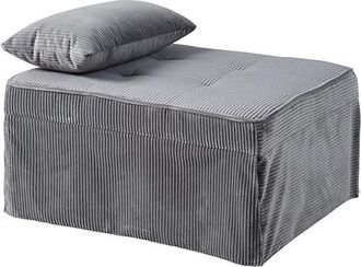 Atlantic Home Collection ATLANTIC home collection Multifunktionshocker Finn, Kordbezug, 80 x 70 x 43 cm