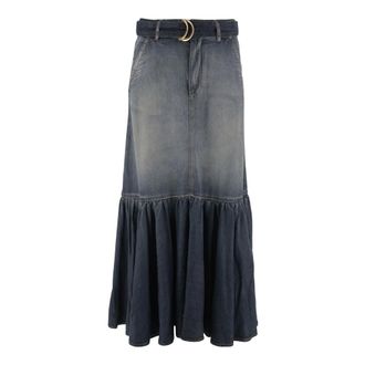 Pinko Pinko, Femme, Jupes, Bleu, Taille: 40 FR Guardiano Skirt