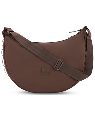 Johnny Urban Crossbody Bag Damen Herren Braun - Kaia XL - Bauchtasche im Halbmond Stil - Moon Bag - Tasche mit 16 Zoll Laptopfach - Wasserabweisend