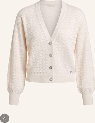 Guess Strickjacken Cardigan beige