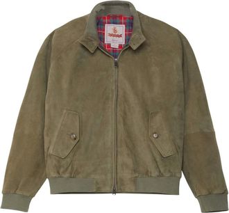 Baracuta Homme, Vestes, Vert, Taille: 2XS G9 Suede