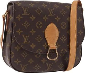 Louis Vuitton Sac bandouli&egrave;re Saint Cloud Pre-owned - Femme - Pre-owned - Brun - Taille: ONE Size
