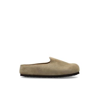 Birkenstock Amsterdam Eingefasste Slides - - Shoes - Damen - Beige - 41 EU