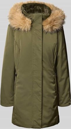 More & More Parka mit Kapuze und Rei&szlig;verschlusstaschen