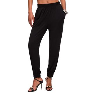 Liu Jo Va6125 Jerseyhose - - Trousers - Damen - Schwarzk - M