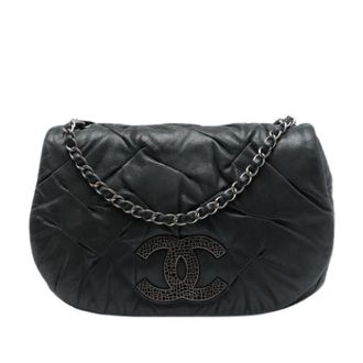 Chanel Pre-owned Sac bandouli&egrave;re - Femme - Pre-owned - Noir - Taille: ONE Size