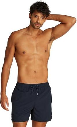 Tommy Hilfiger Short de Bain Homme Medium Drawstring avec Logo, Bleu (Desert Sky), S