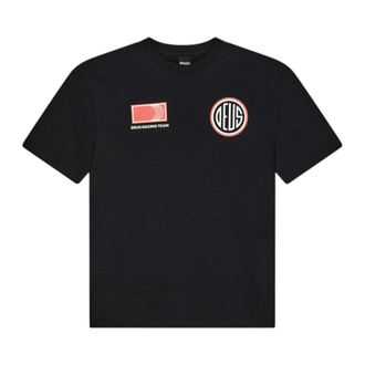 Deus Holeshot Team T-shirt - - Tops - Herren - Schwarzk - S