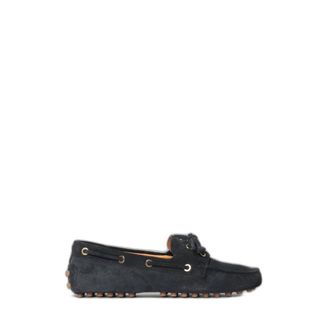 Tod's Gommino Wildleder Mokassins - - Shoes - Damen - Blau - 36 EU