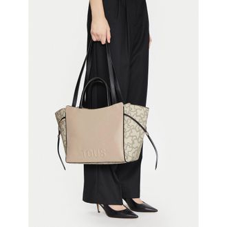 Tous Handtasche TOUS City Kaos Icon 2002186651 Beige