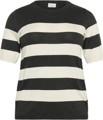 Kaffe Femme, Pulls, Multicolore, Taille: 38 FR KAlizza Striped Knit