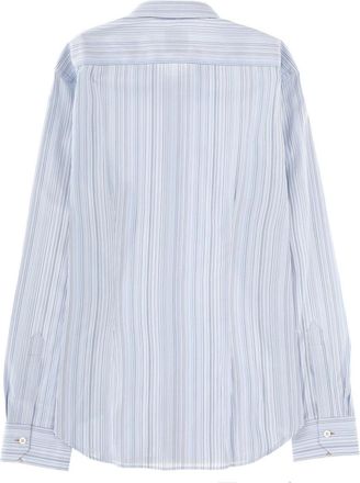 Paul Smith Signature Stripe Cotton Shirt - Blue