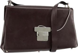 Gucci Pre-owned Vintage Schultertasche - - Pre-owned - Damen - Braun - ONE SIZE
