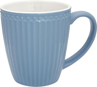 Green Gate Becher, Tasse, Henkelbecher - Alice - Porzellan - Sky Blue - 400 ml