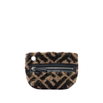 Fendi Pre-owned Sac en peau de mouton - Femme - Pre-owned - Brun - Taille: ONE Size