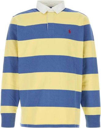 Polo Ralph Lauren Homme, Tops, Multicolore, Taille: XL Polo en coton brod&eacute;