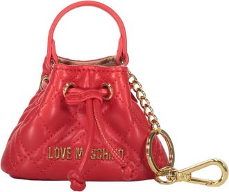 Love Moschino Femme, Accessoires, Rouge, Taille: ONE Size Mini Sac Porte-Cl&eacute;s