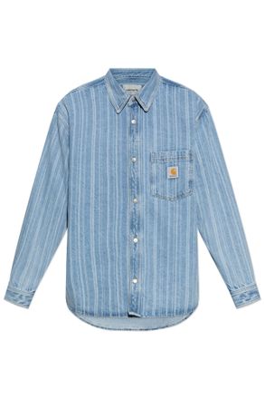Carhartt Work in Progress Denim Shirt Rylan, Mens, Blue