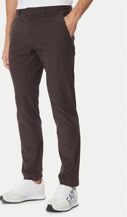 Emporio Armani Stoffhose 7M000509 AF14589 U6027 Dunkelbraun Slim Fit