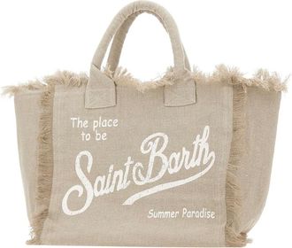 MC2 Saint Barth Femme, Sacs, Beige, Taille: ONE Size Vanity Linen