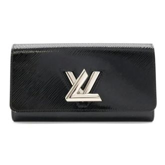 Louis Vuitton Portefeuille Long Pre-owned (Bi-pli) - Homme - Pre-owned - Noir - Taille: ONE Size