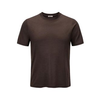 Herno Woll-Jersey-T-Shirt - - Tops - Herren - Braun - M