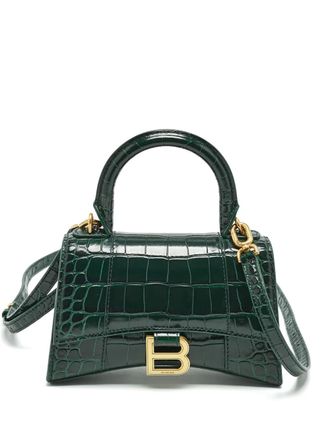 Balenciaga Hourglass Tasche - Gr&uuml;n