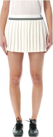 Sporty & Rich Femme, Jupes, Beige, Taille: 38 FR Jupe Abigail