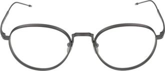 Thom Browne unisex, Accessoires, Multicolore, Taille: 52 MM Lunettes rondes en titane