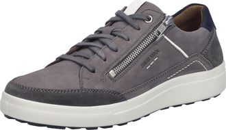 Josef Seibel Herren Low-Top Sneaker Maddox 07,Weite G (Normal),Wechselfußbett,Turnschuhe,Laufschuhe,schnürschuhe,Asphalt-Multi,45 EU