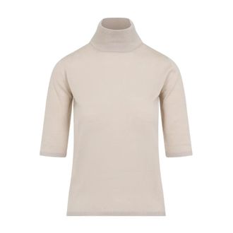 Max Mara Cecina Light Rollkragenpullover - - Knitwear - Damen - Beige - M