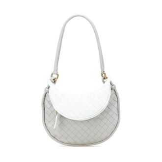 Bottega Veneta Pre-owned Gewebte Leder Henkeltasche - - Pre-owned - Damen - Grau - ONE SIZE