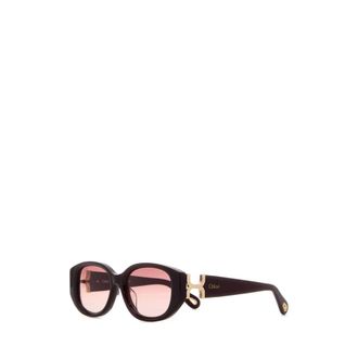 Chlo&eacute; Femme, Accessoires, Rouge, Taille: ONE Size Ch0237Sk 003 Lunettes de soleil